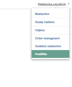 Analitika - prijava - MetaKocka Blog
